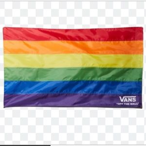 Vans | Other | Collectors Show Your Pride W Vans Rainbow Flag | Poshmark